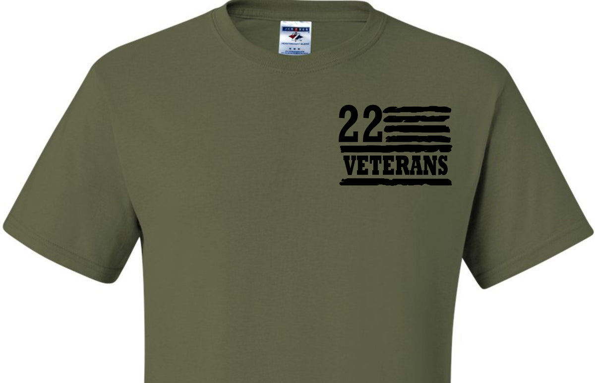 22 VETERAN SUICIDE AWARENESS – Mandy's Tees LLC